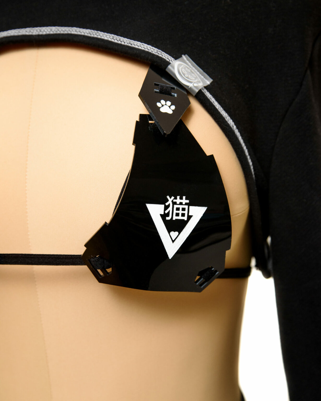 Cyber Neko (Full Set) (Black) - Moruhiko